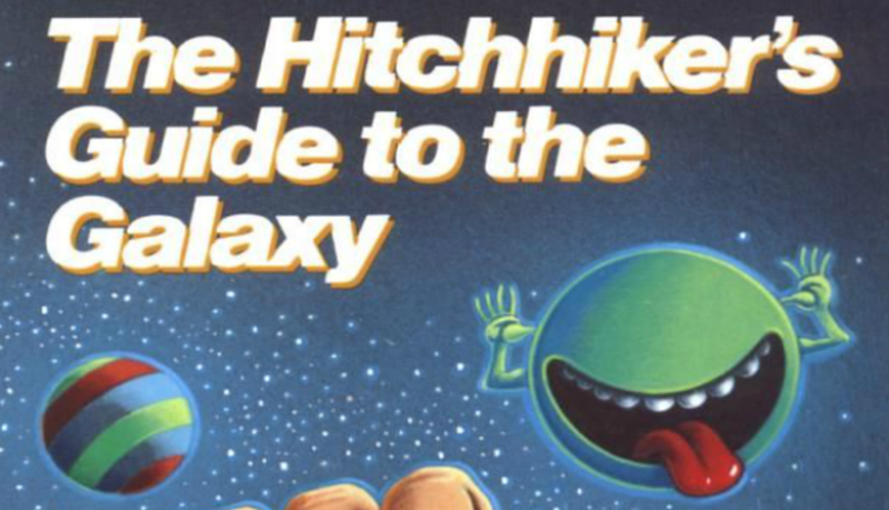 "Don't Panic":The Hitchhiker's Guide to the Galaxy | Book Marks